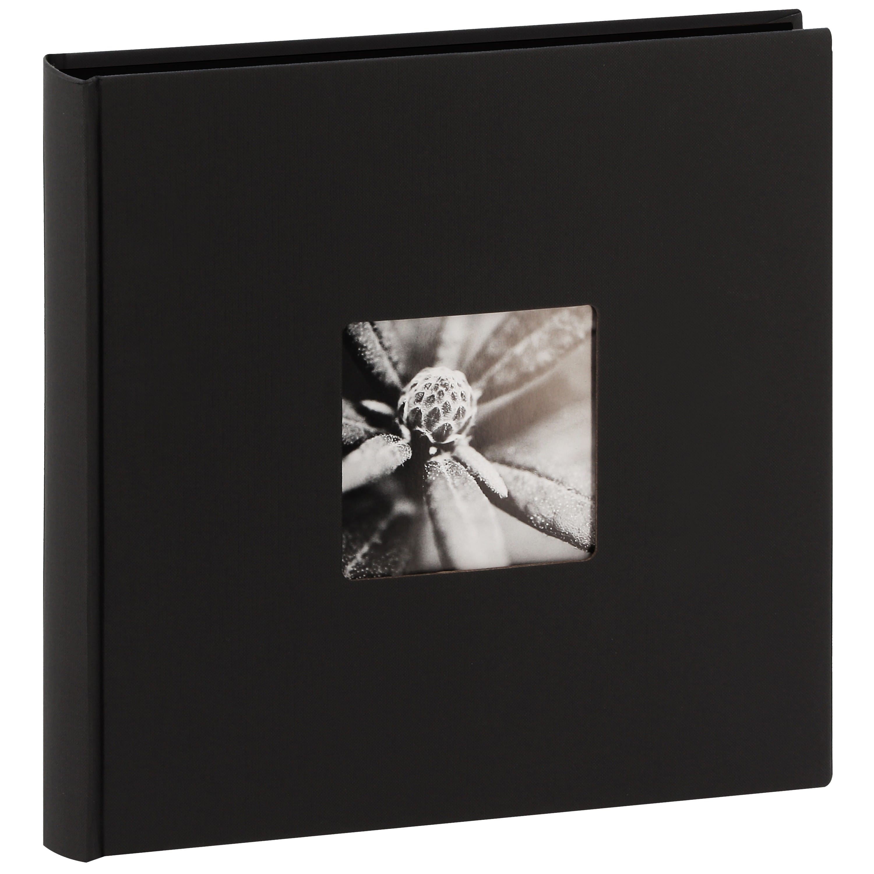 Album photo HAMA traditionnel FINE ART JUMBO - 100 pages noires + feuillets cristal - 400 photos ...