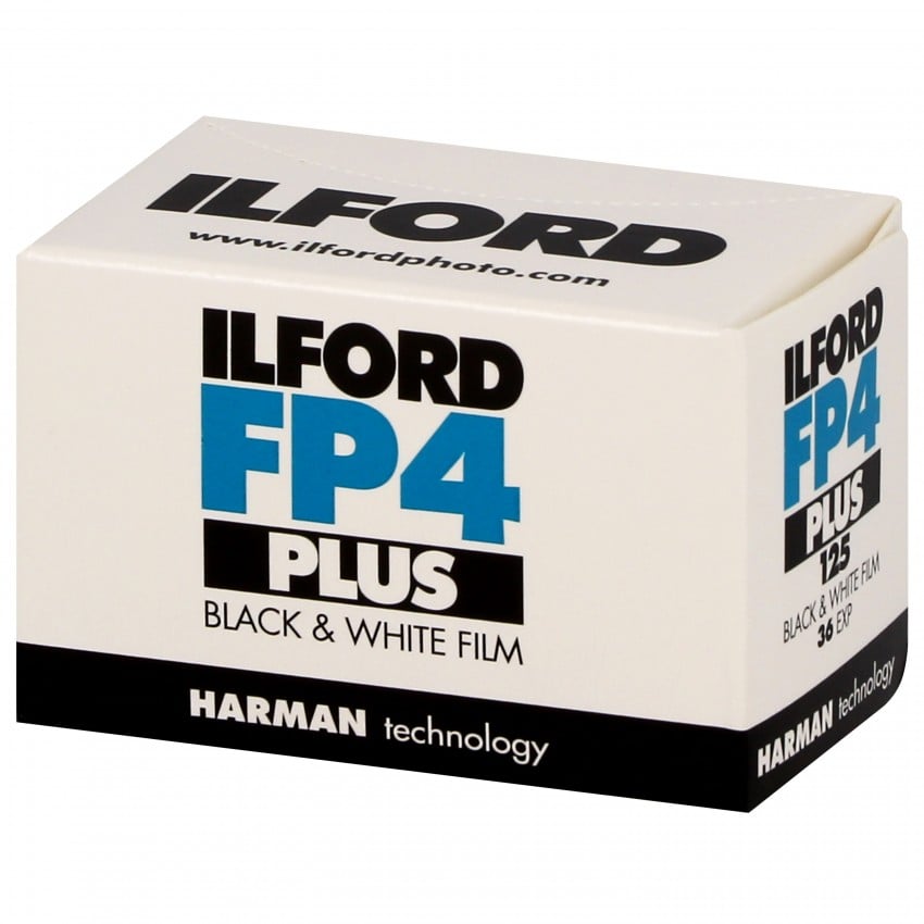 Film noir et blanc ILFORD FP4 PLUS 125 Format 135 - 36 poses