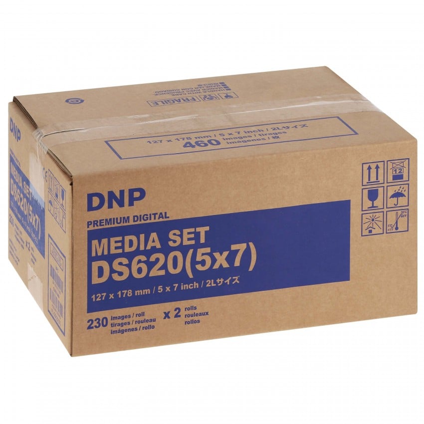 Kit imprimante thermique DNP DNP DS620 + 1 carton de consommables ...
