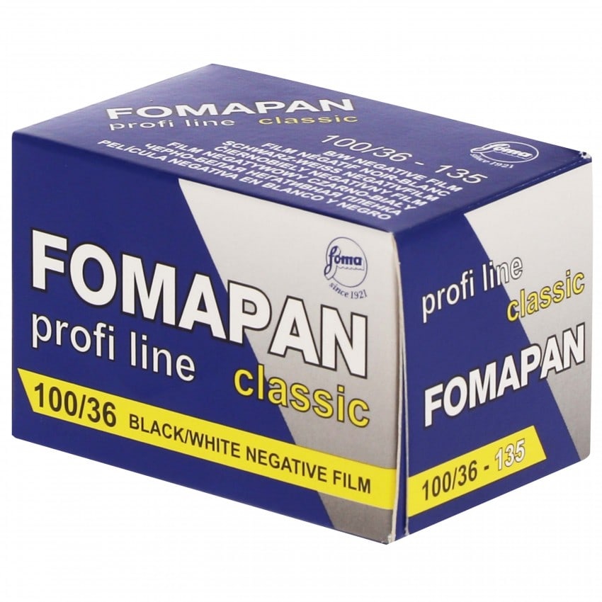 Film noir et blanc FOMAPAN PROFI LINE CLASSIC 100 Format 135 - 36 poses ...