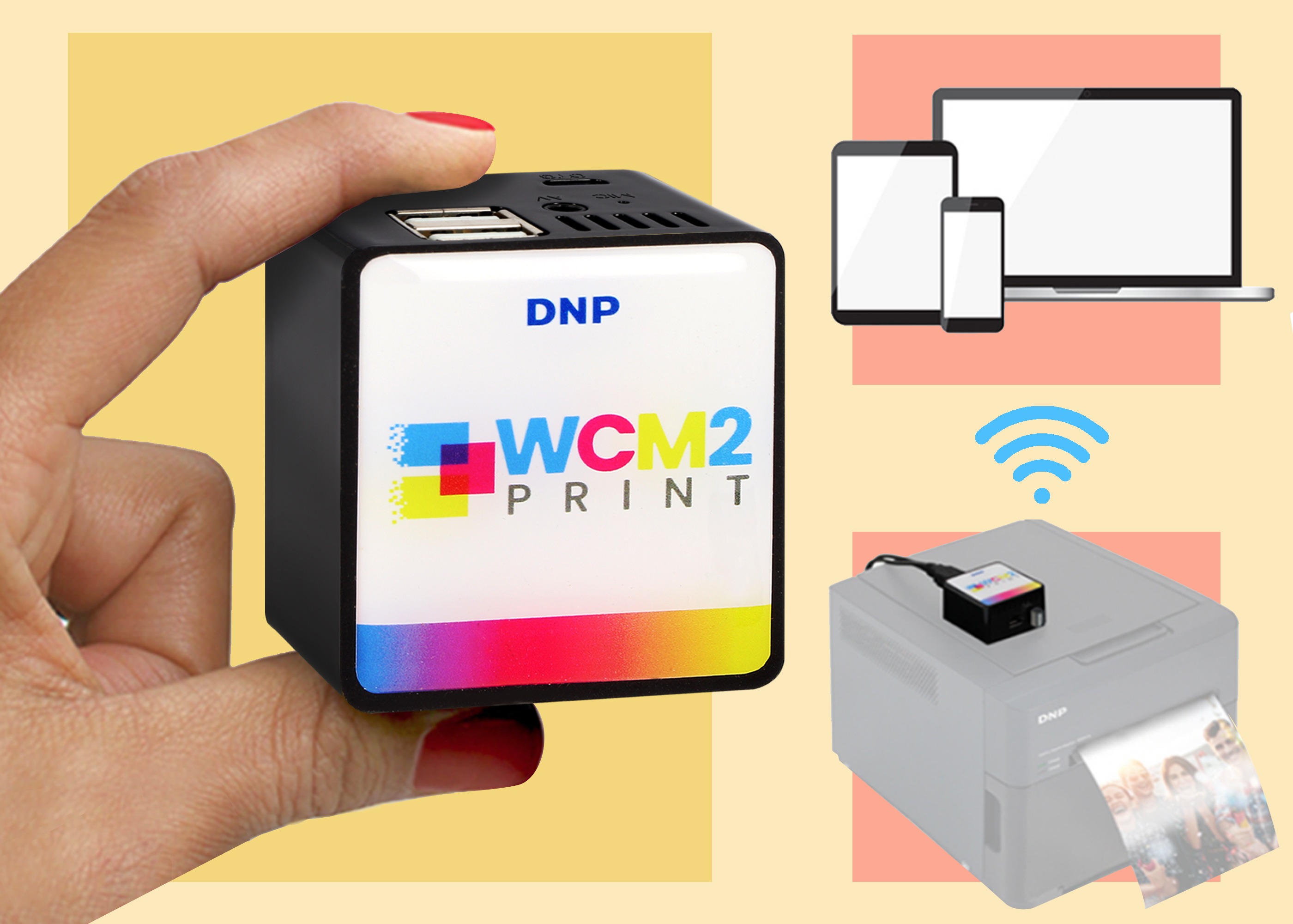 DNP WCM2 Wireless - Connexion Sans Fil pour Imprimantes DNP